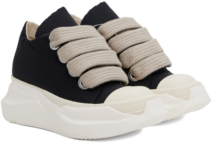 Rick Owens DRKSHDW Black Porterville Jumbo Laced Abstract Rick Owens DRKSHDW Black Porterville Jumbo Laced Abstract