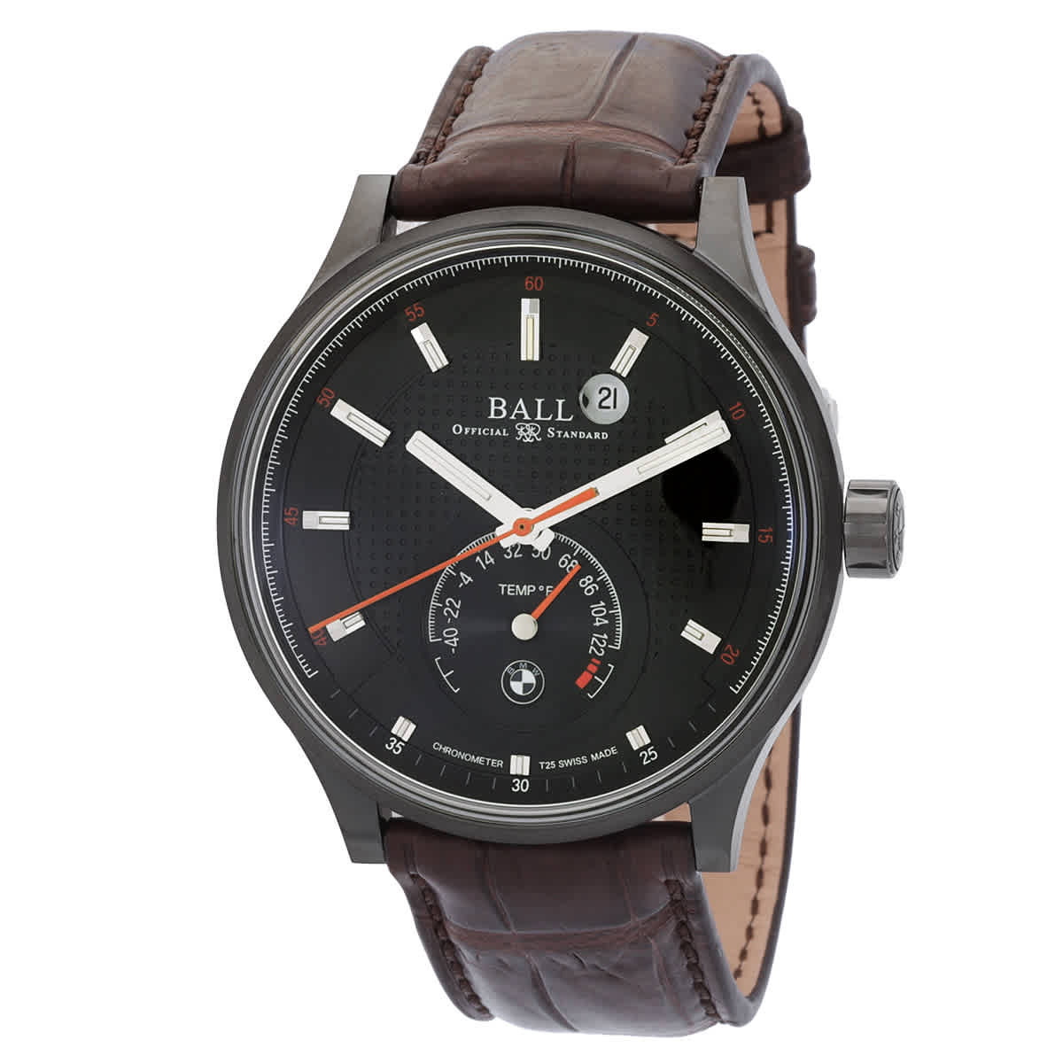 Ball BMW Automatic Black Dial Mens Watch NT3010C-LL1CJ-BKF Ball