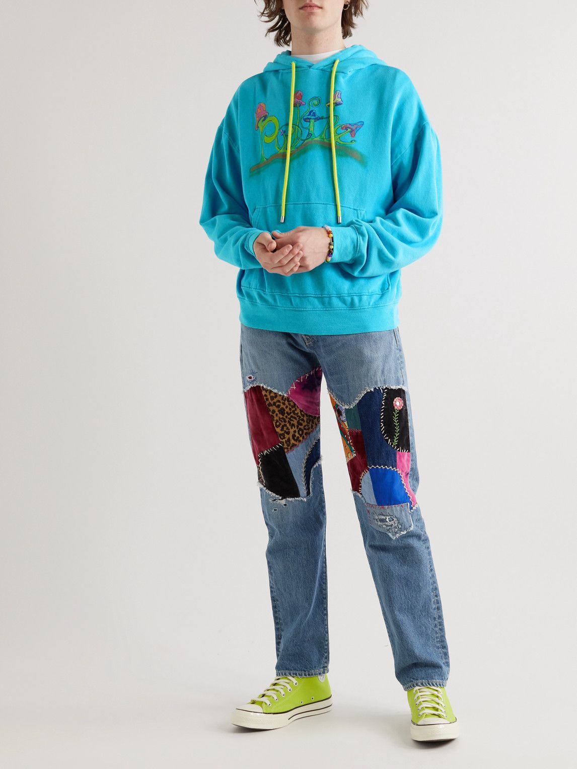 POLITE WORLDWIDE® - Wonderland Printed Washed Cotton and Hemp-Blend ...