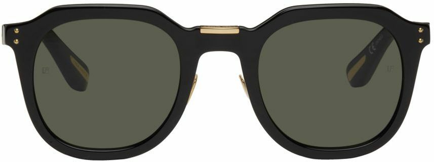 LINDA FARROW Black Fletcher Sunglasses Linda Farrow Luxe