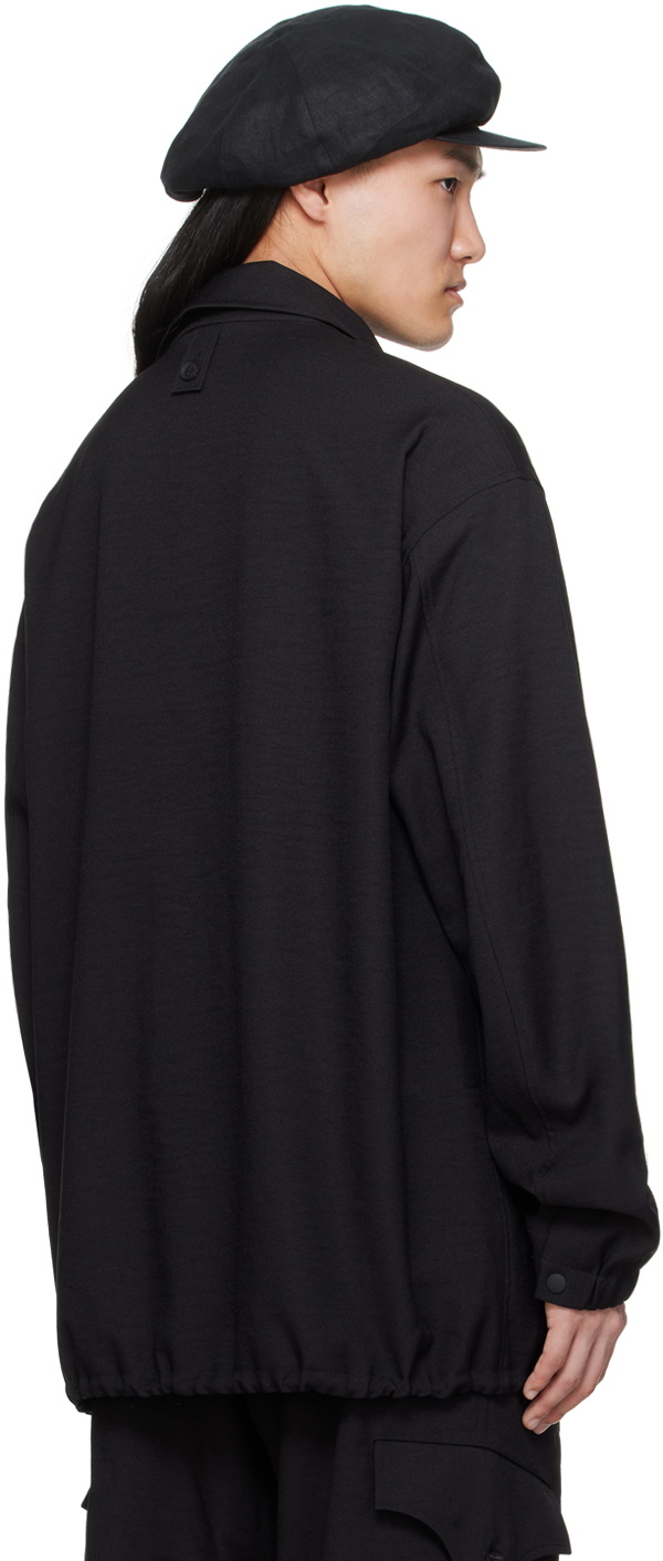 Y-3 Black Flap Pocket Jacket Y-3