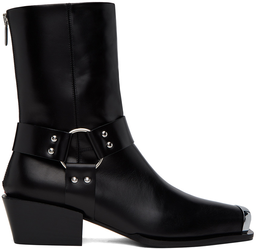 Aeyde Black Wayne Boots Aeyde