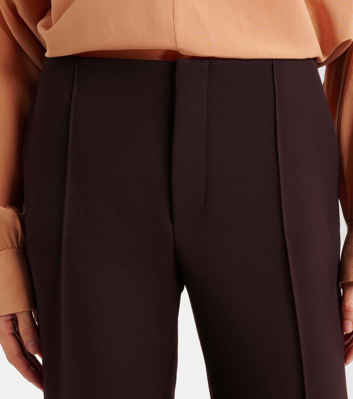 Chloé Wool wide-leg pants Chloe