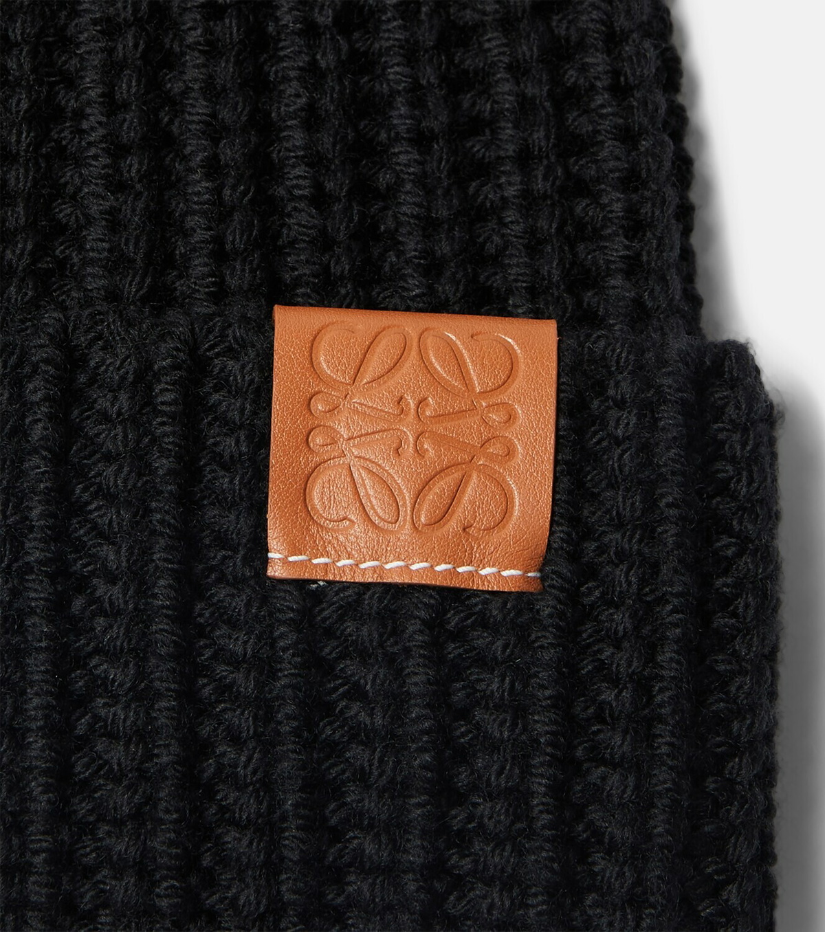 Loewe - Ribbed-knit virgin wool beanie Loewe