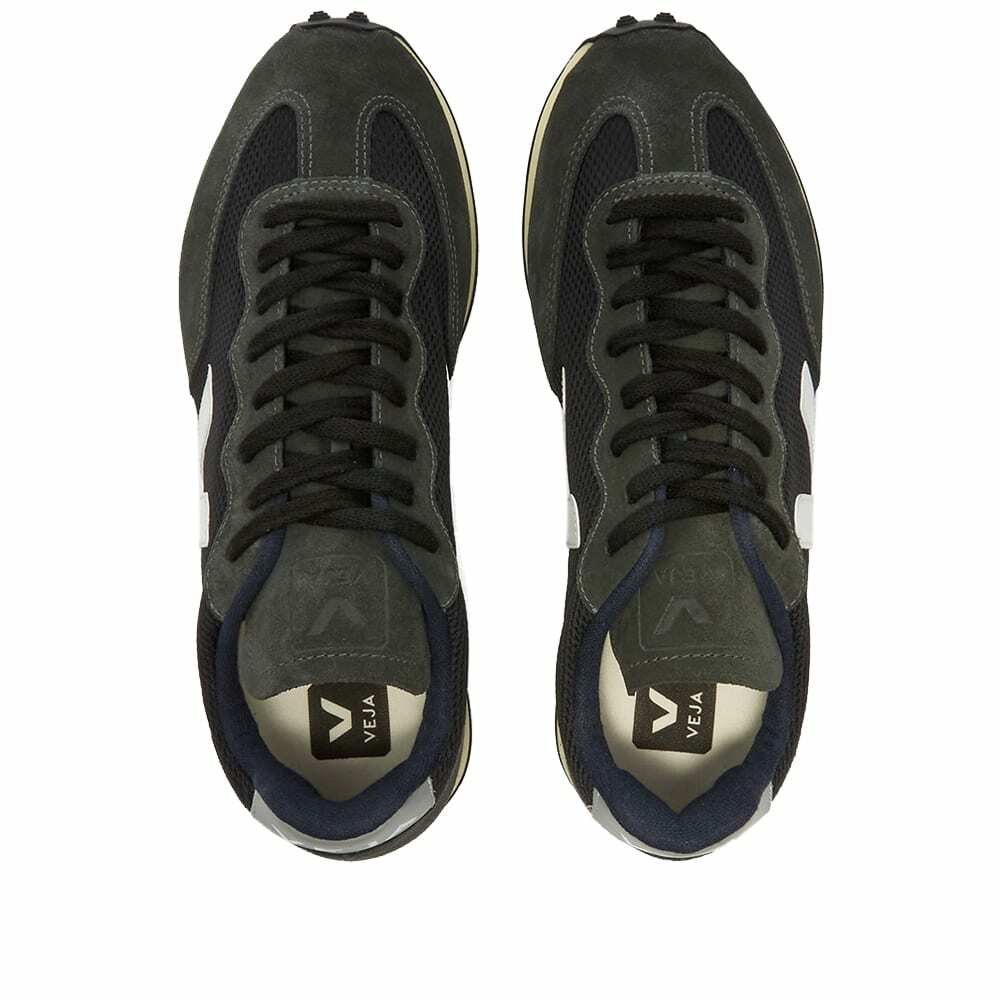 Veja Men's Rio Branco Vintage Runner Sneakers in Black/White/Grey VEJA