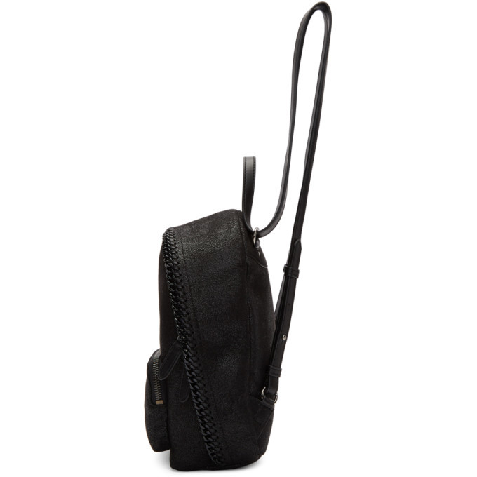 Stella McCartney Black Mini Falabella Backpack Stella McCartney