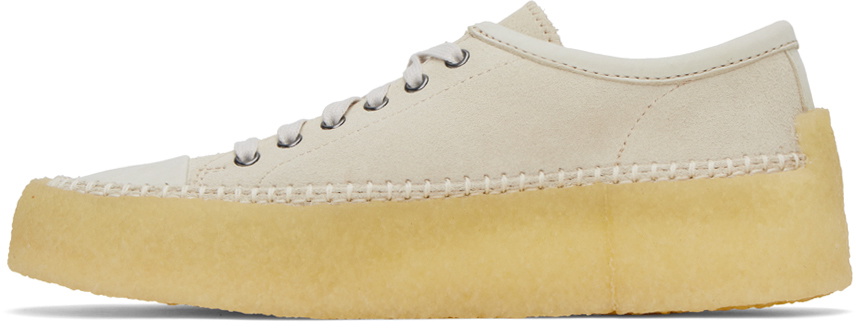 Clarks Originals Off-White Caravan Low Sneakers Clarks Originals
