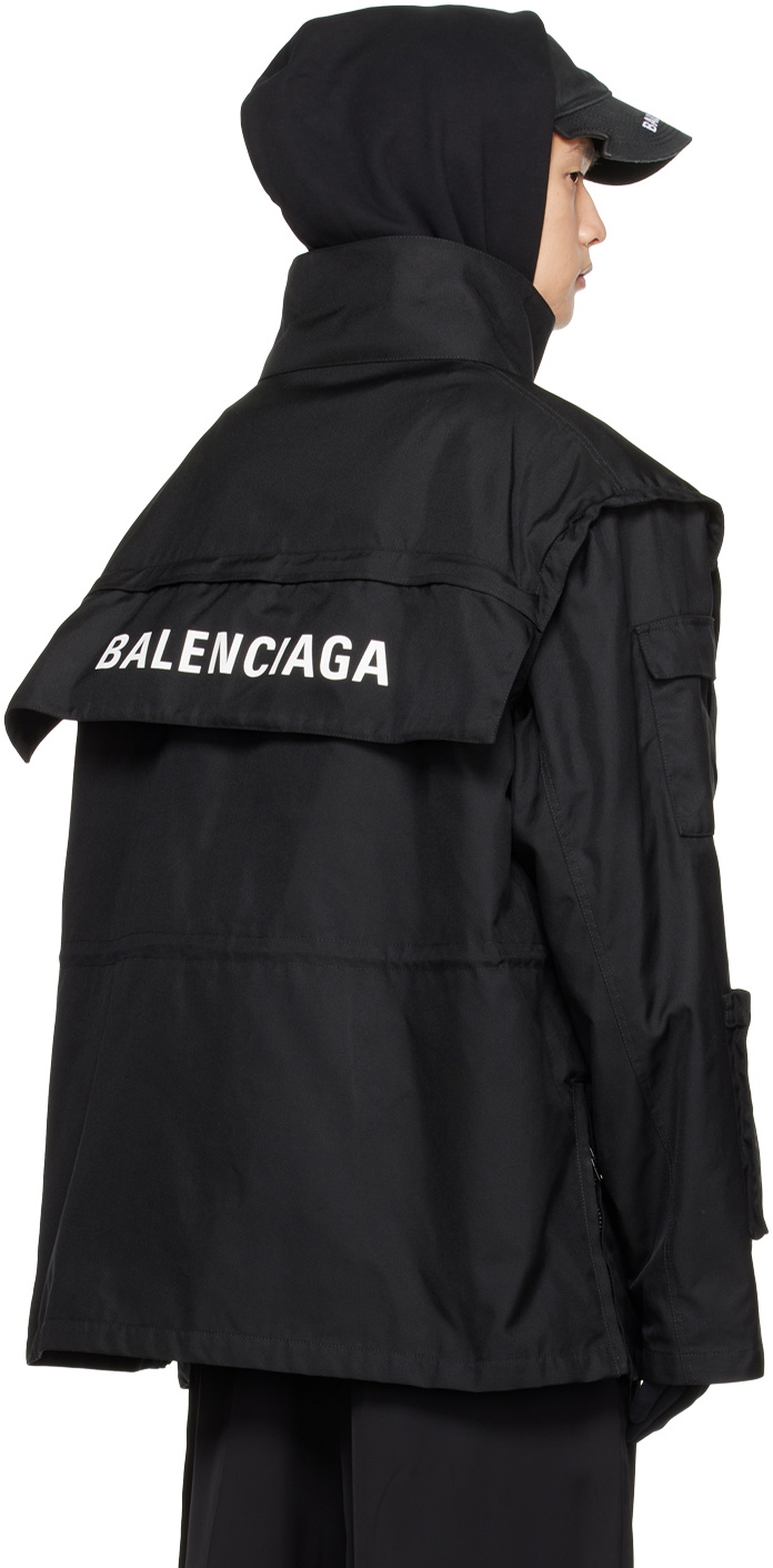 Balenciaga Black All In Coat Balenciaga