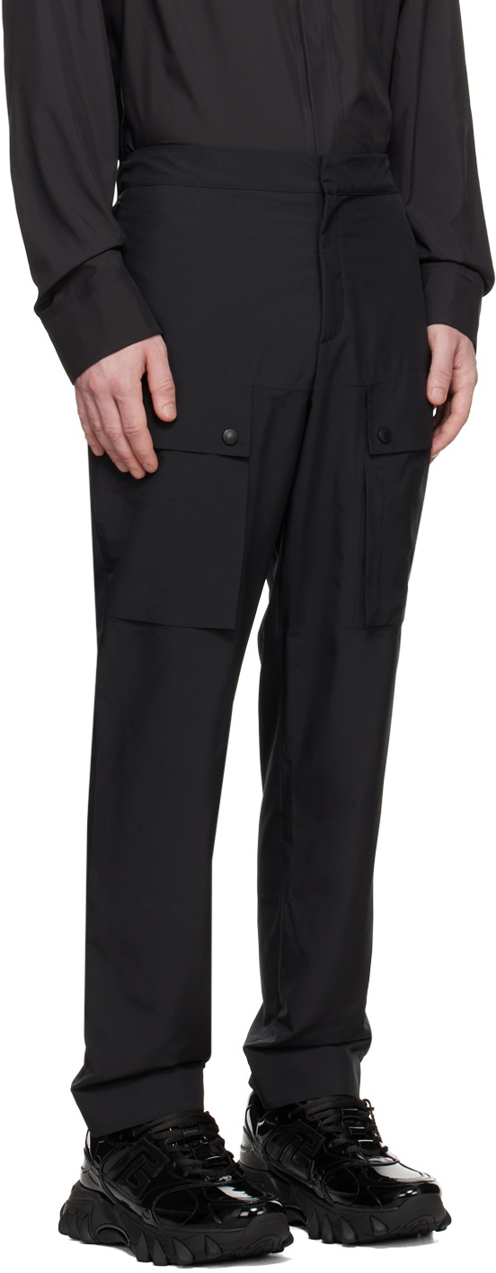Balmain Black Patch Cargo Pants Balmain
