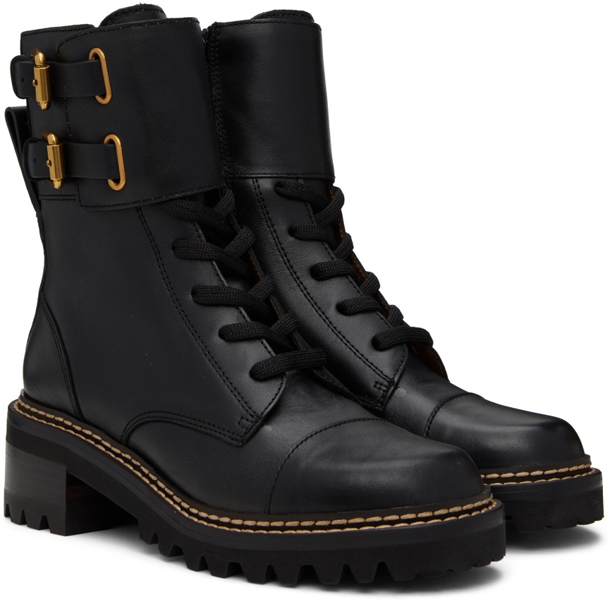 See by Chloé Black Mallory Boots See by Chloe