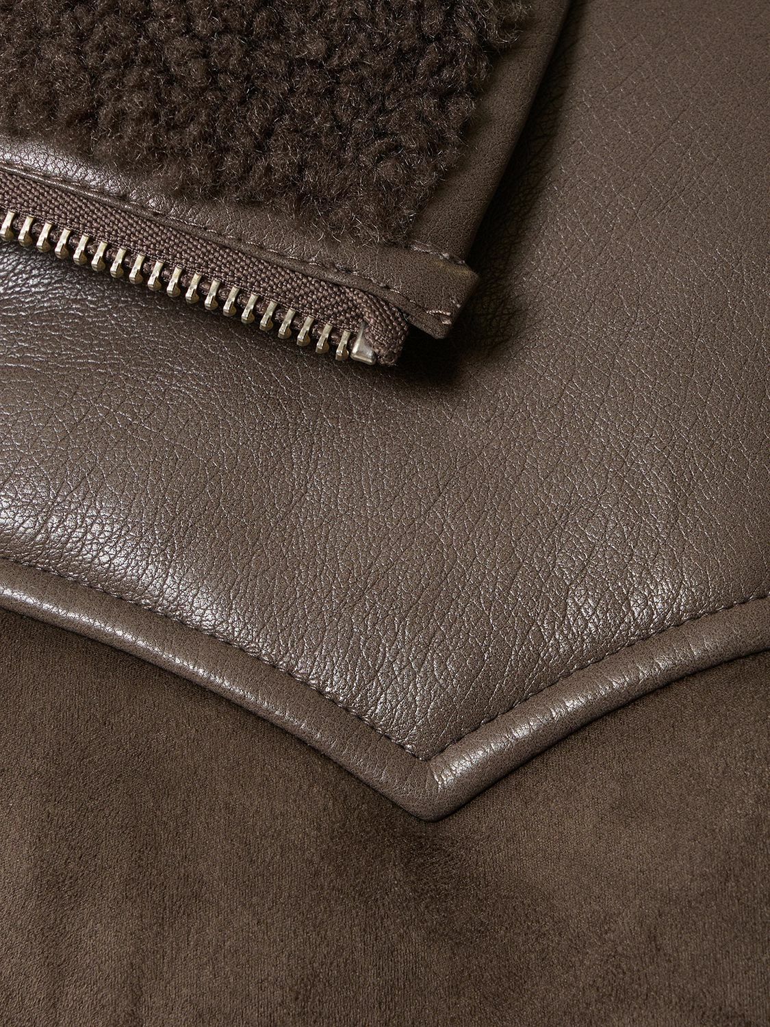 STAND STUDIO - Rylee Faux Shearling Coat Stand Studio