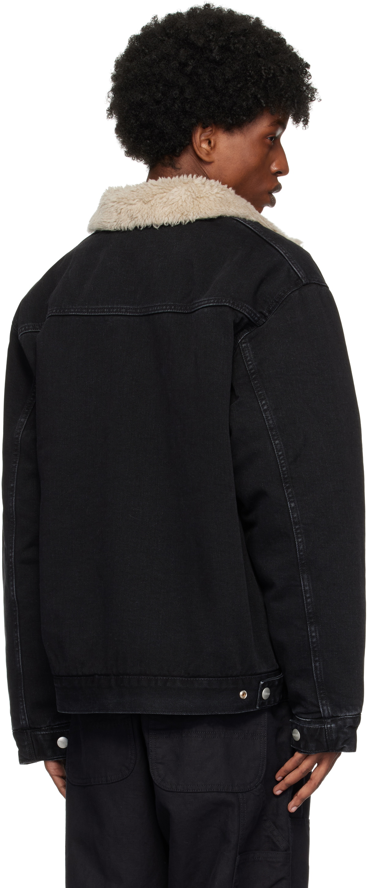 Carhartt Work In Progress Black Herald Denim Jacket Carhartt WIP