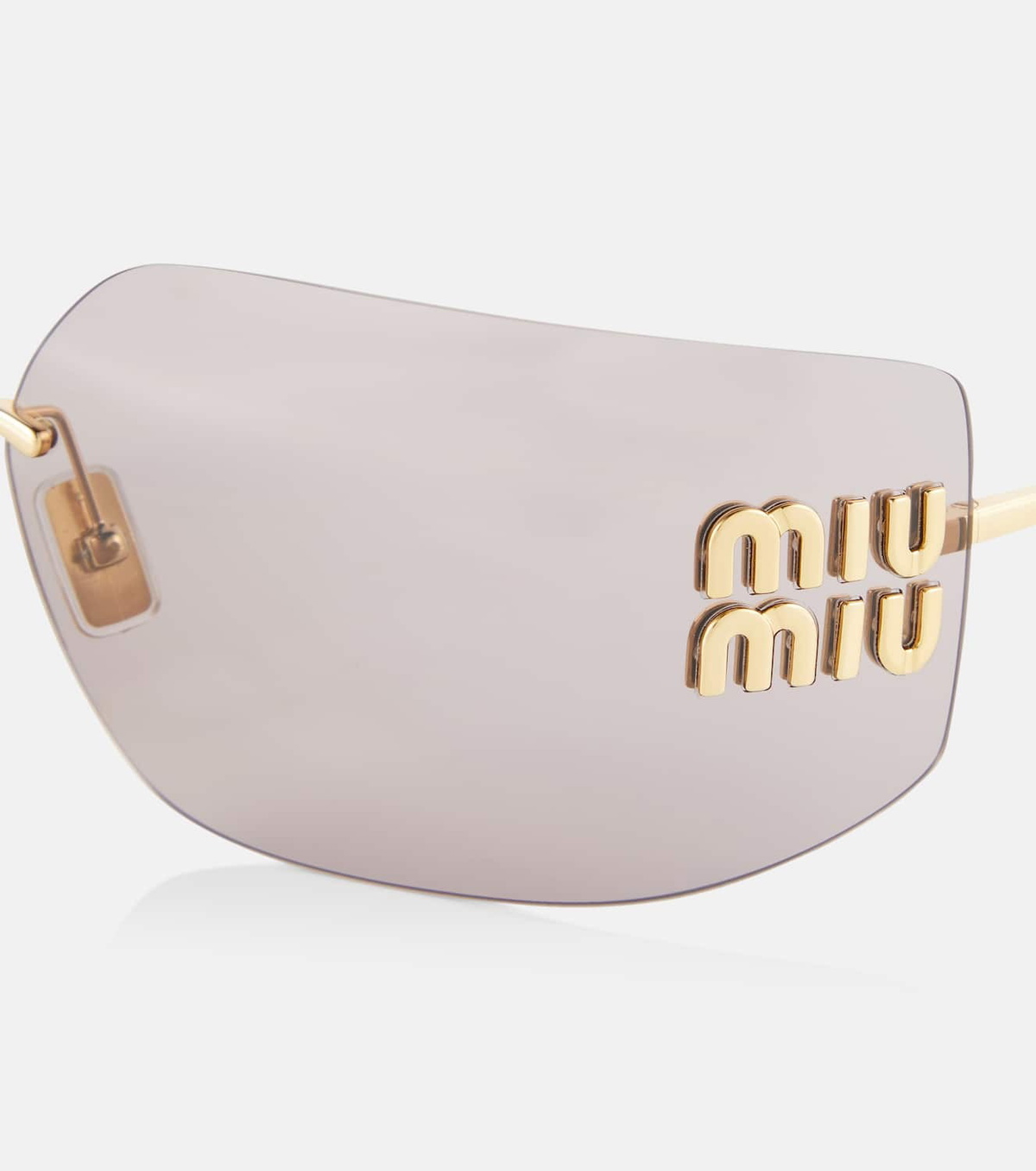 Miu Miu Logo square sunglasses Miu Miu