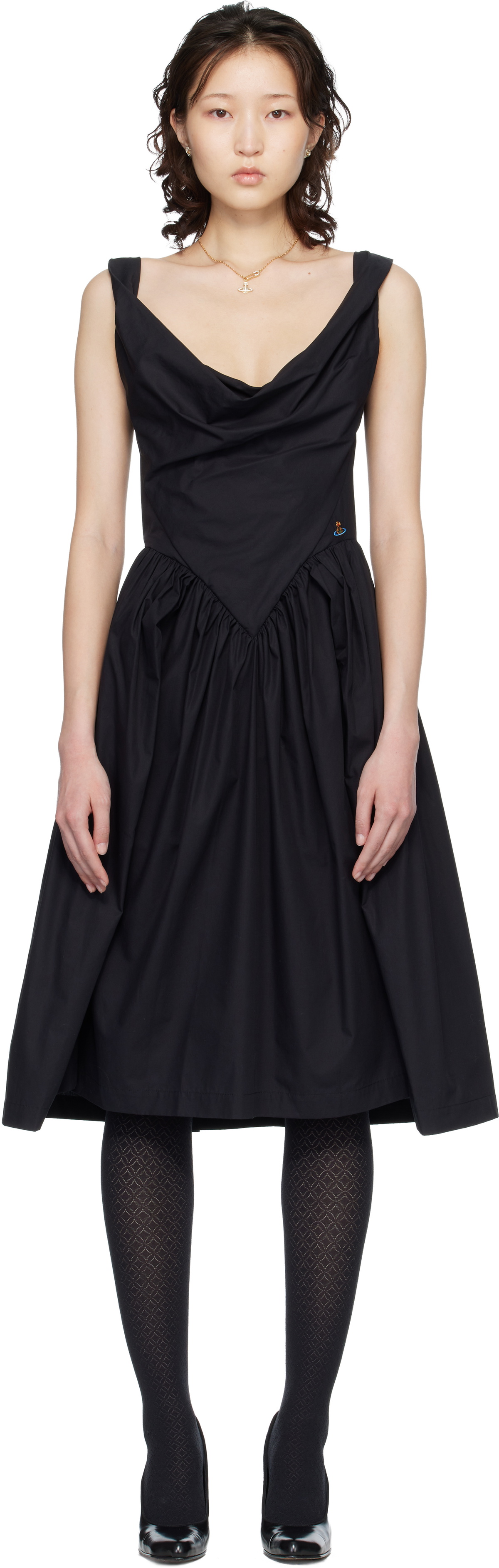 Vivienne Westwood Black Sunday Midi Dress Vivienne Westwood