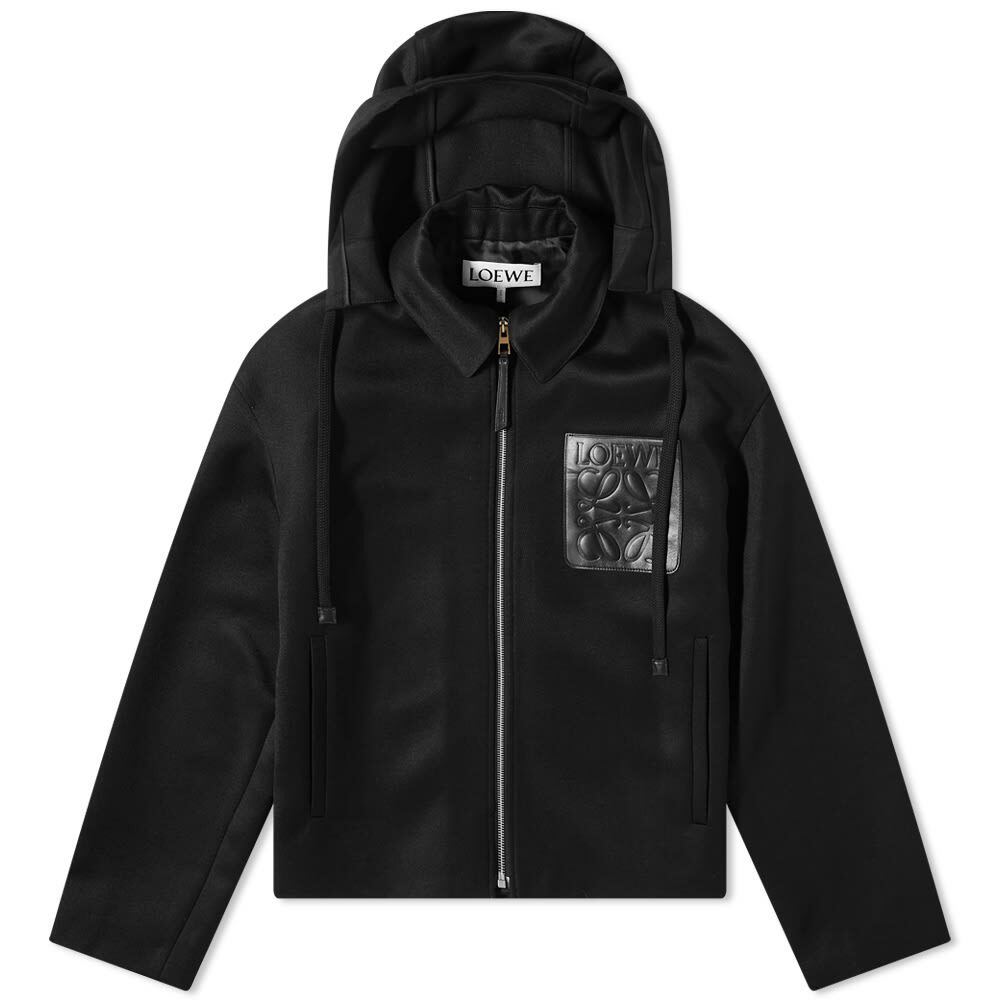Loewe Anagram Leather Patch Jacket Loewe
