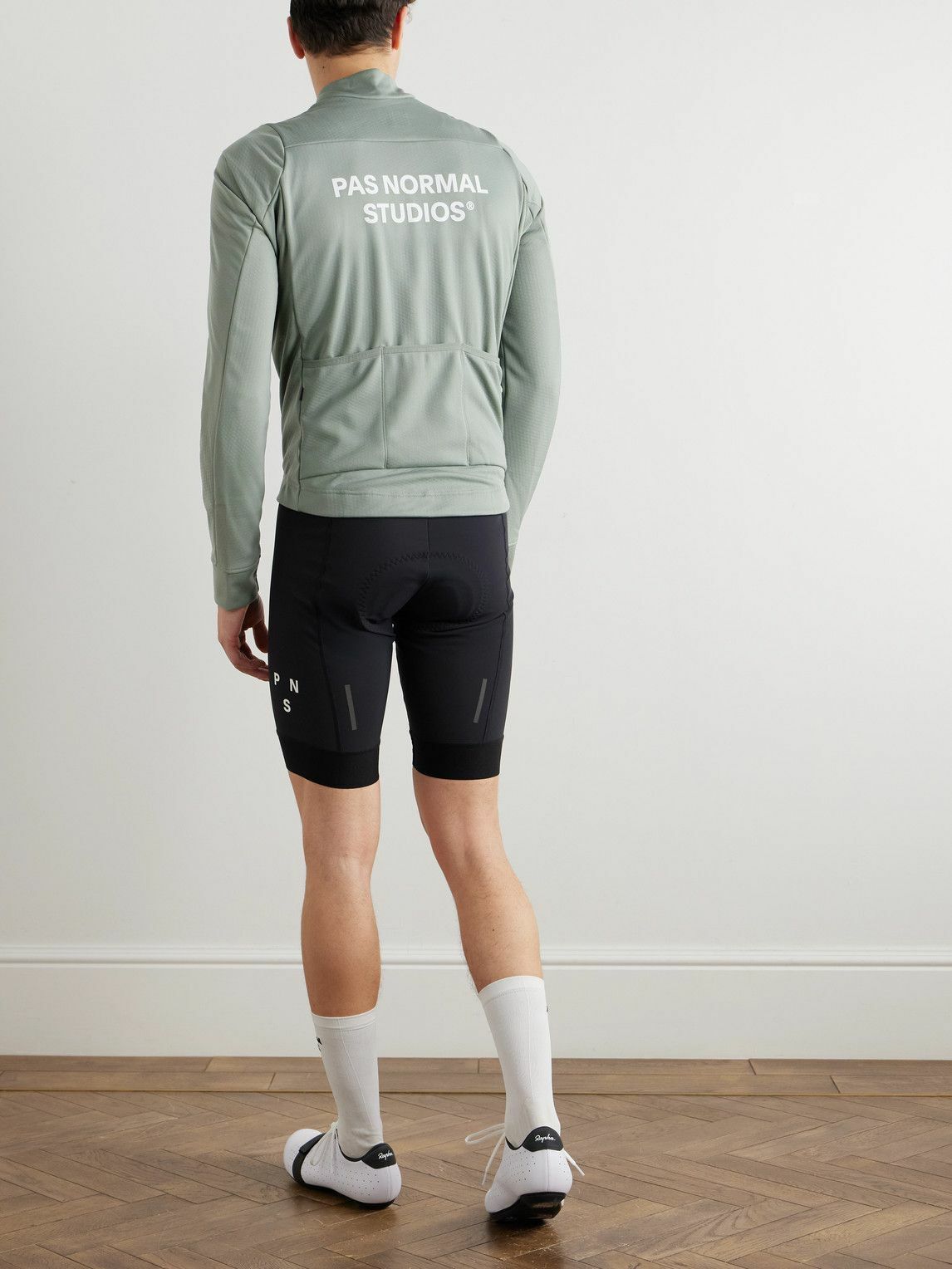 Pas Normal Studios - Essential Thermal Logo-Print Recycled Cycling ...