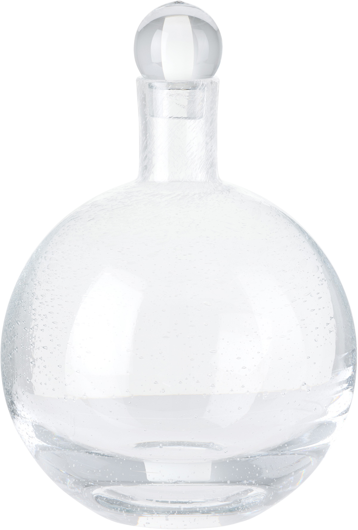 Louise Roe Bubble Glass Round Carafe Louise Roe