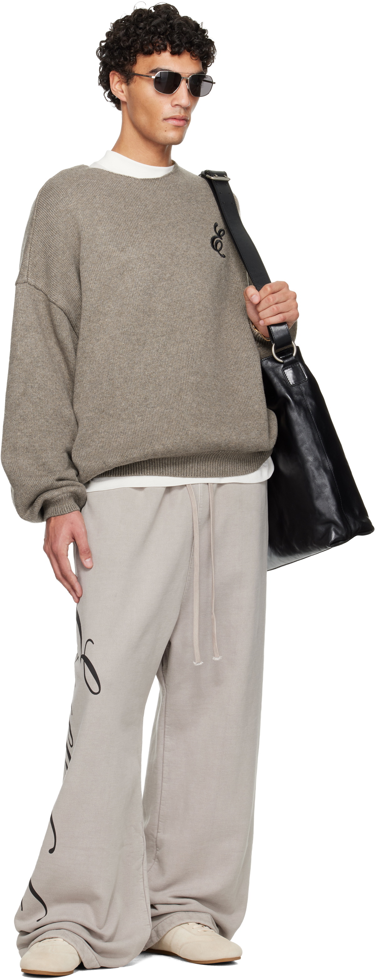 Fear of God ESSENTIALS Gray Holiday Heavy Fleece Lounge Sweatpants Fear ...