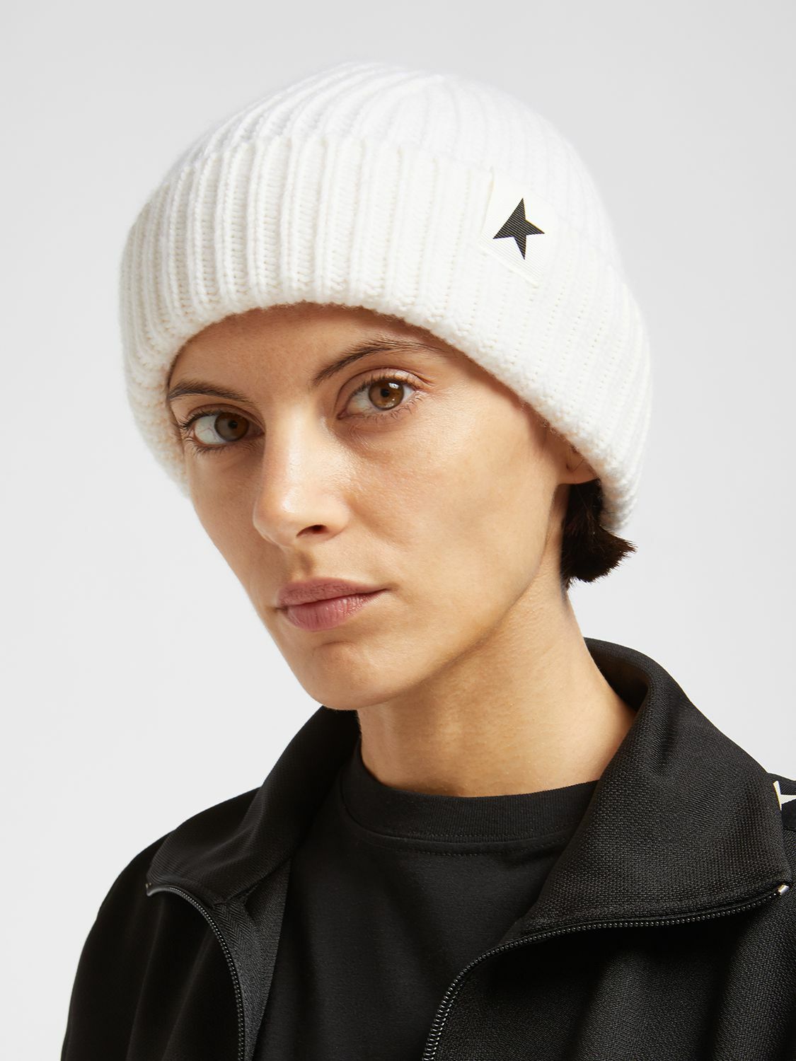 GOLDEN GOOSE - Star Wool Beanie Golden Goose Deluxe Brand