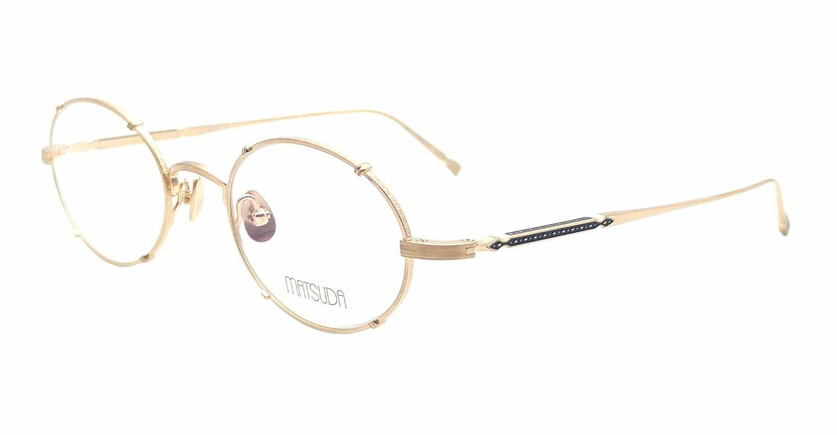 Matsuda M3150 - Brushed Gold Glasses Matsuda