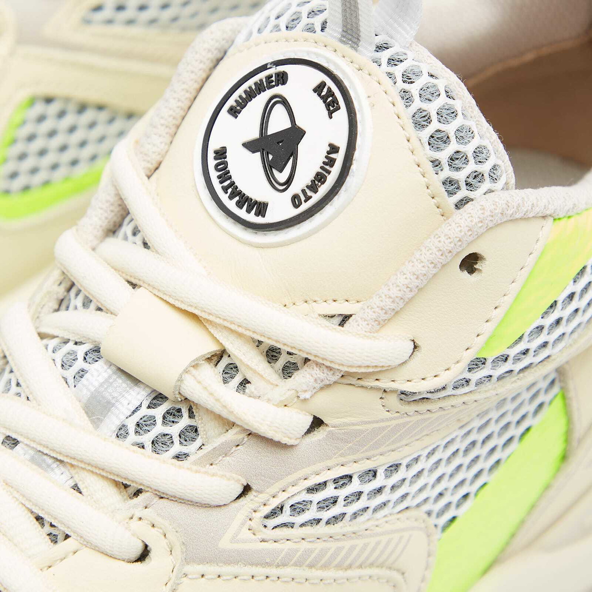 Axel Arigato Women's Marathon Runner Sneakers in Yellow/Neon Axel Arigato