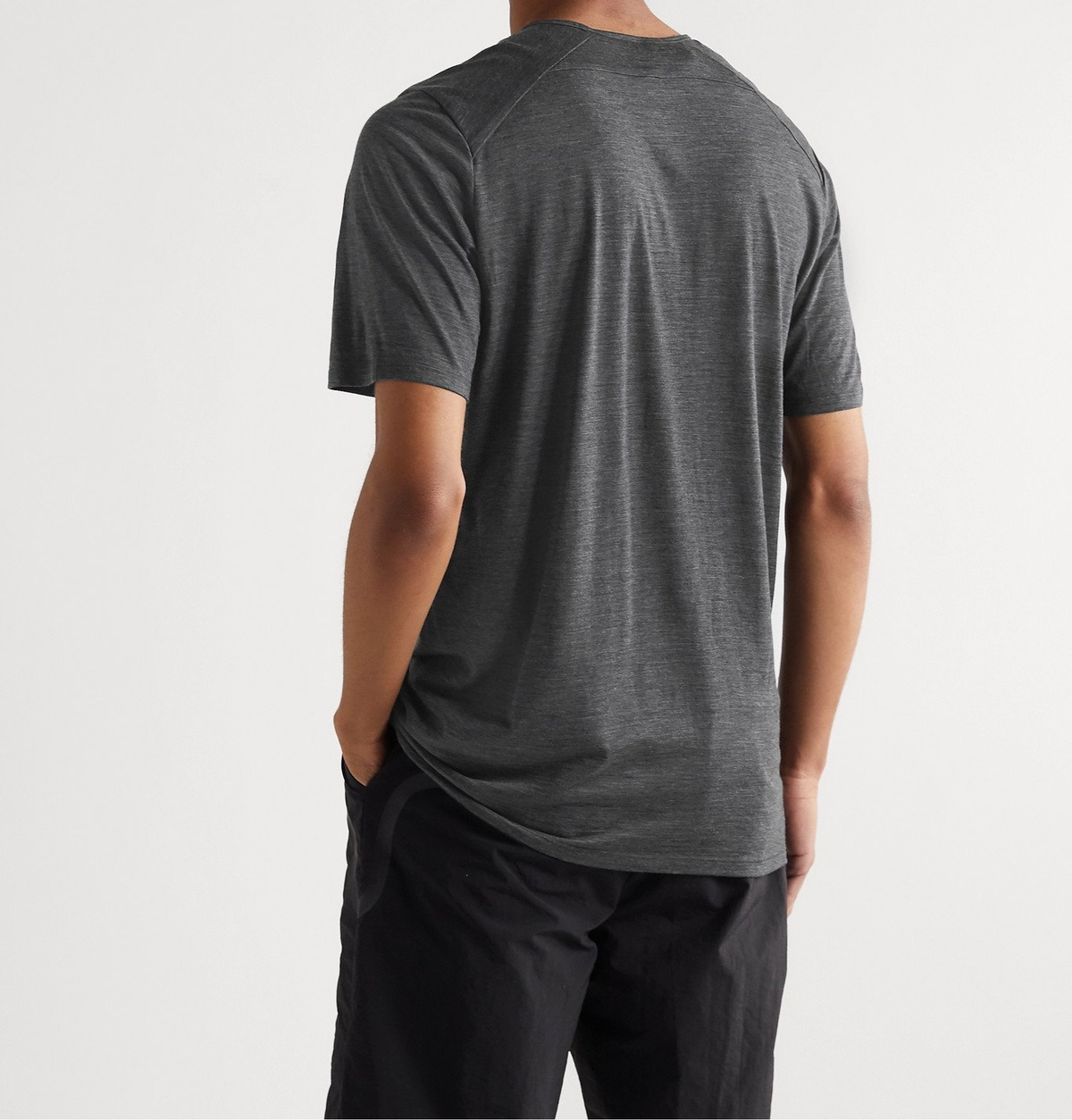 Veilance - Frame Wool and Nylon-Blend Jersey T-Shirt - Gray Arc'teryx ...