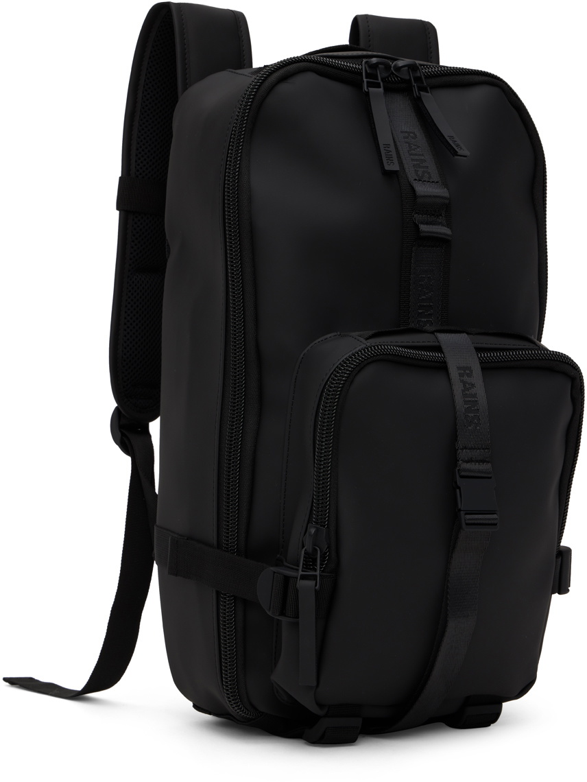RAINS Black Trail Backpack Rains