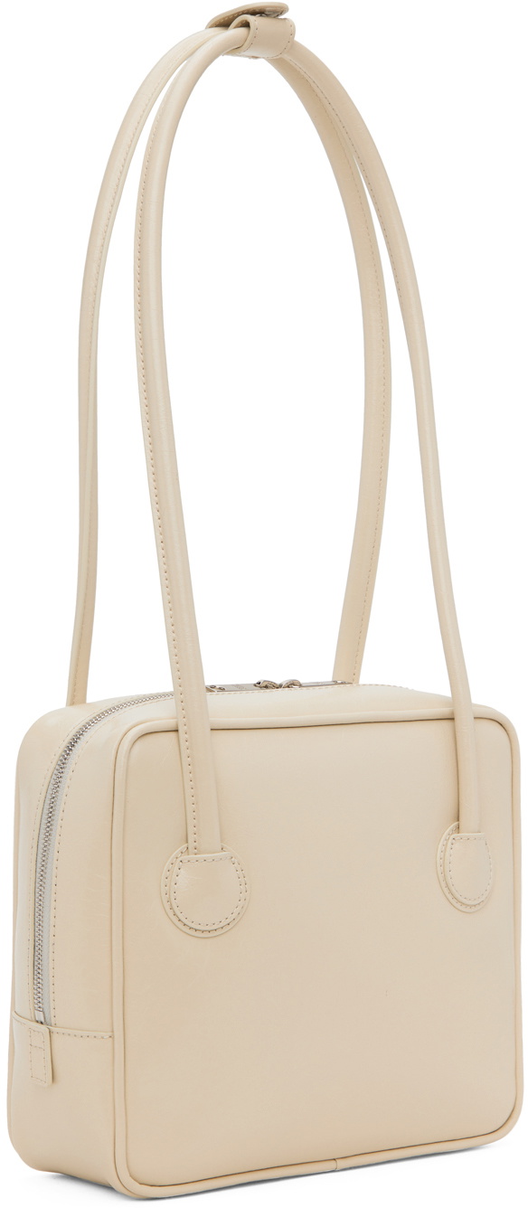 Marge Sherwood Beige Piping Shoulder Bag Marge Sherwood