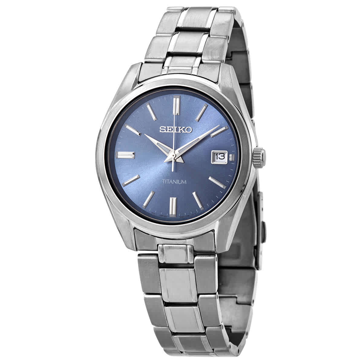 Seiko Essentials Quartz Blue Dial Mens Watch SUR371 Seiko