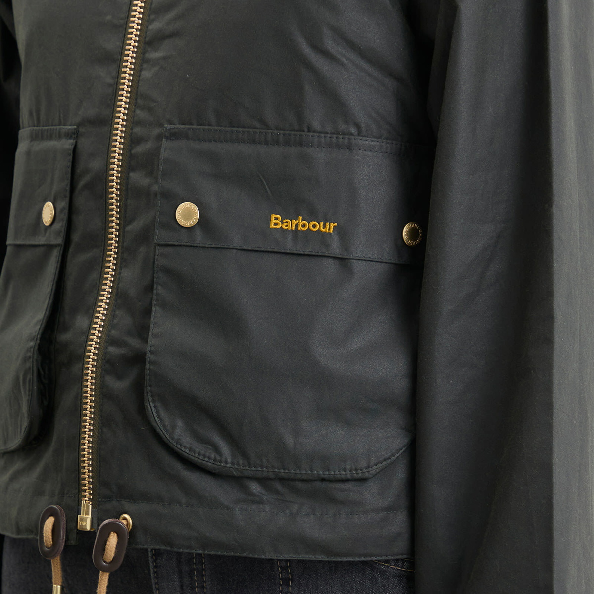 Barbour Women's Marron Wax Jacket in Fern/Ancient Barbour