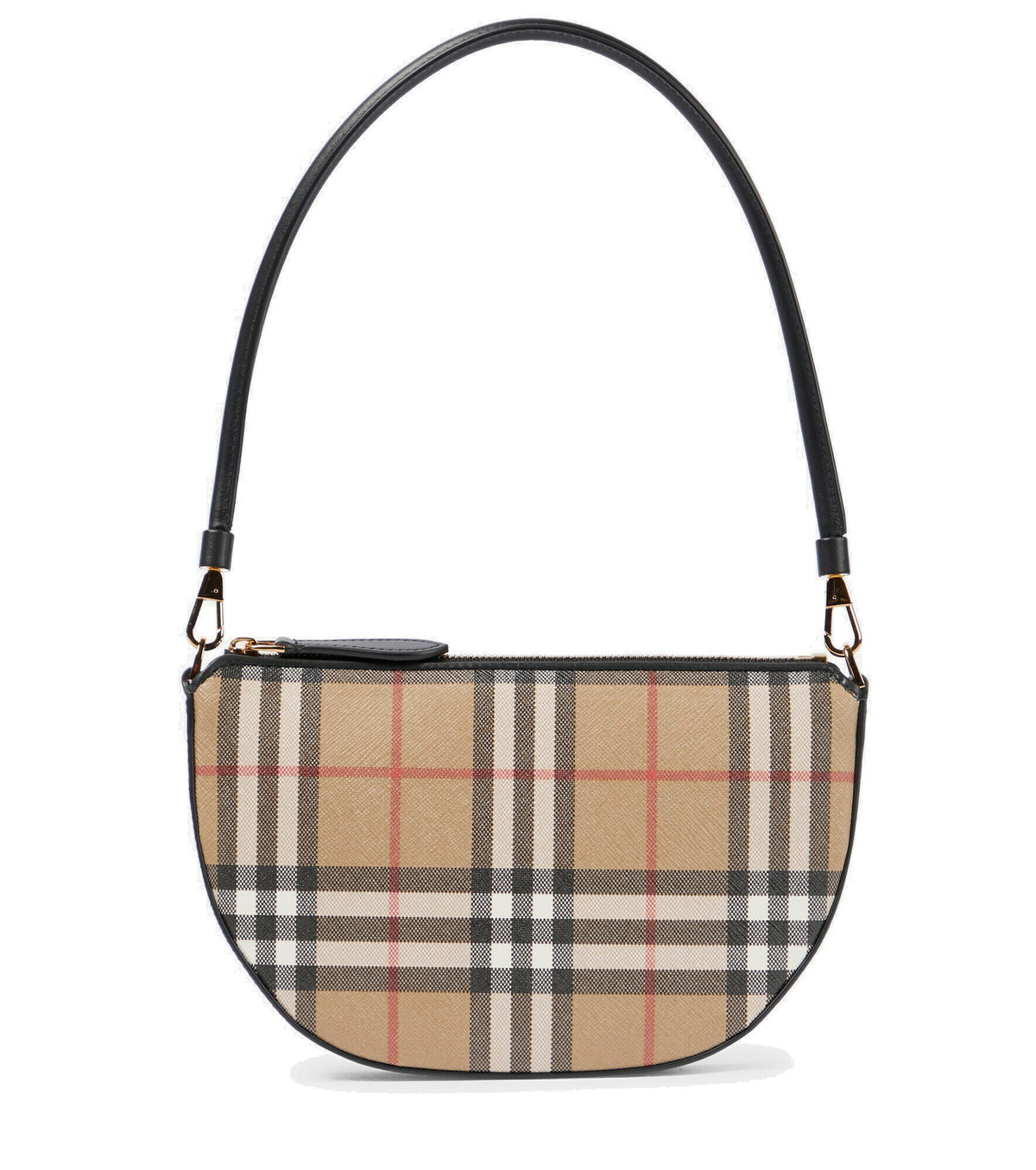 Burberry - Olympia Pouch checked shoulder bag Burberry