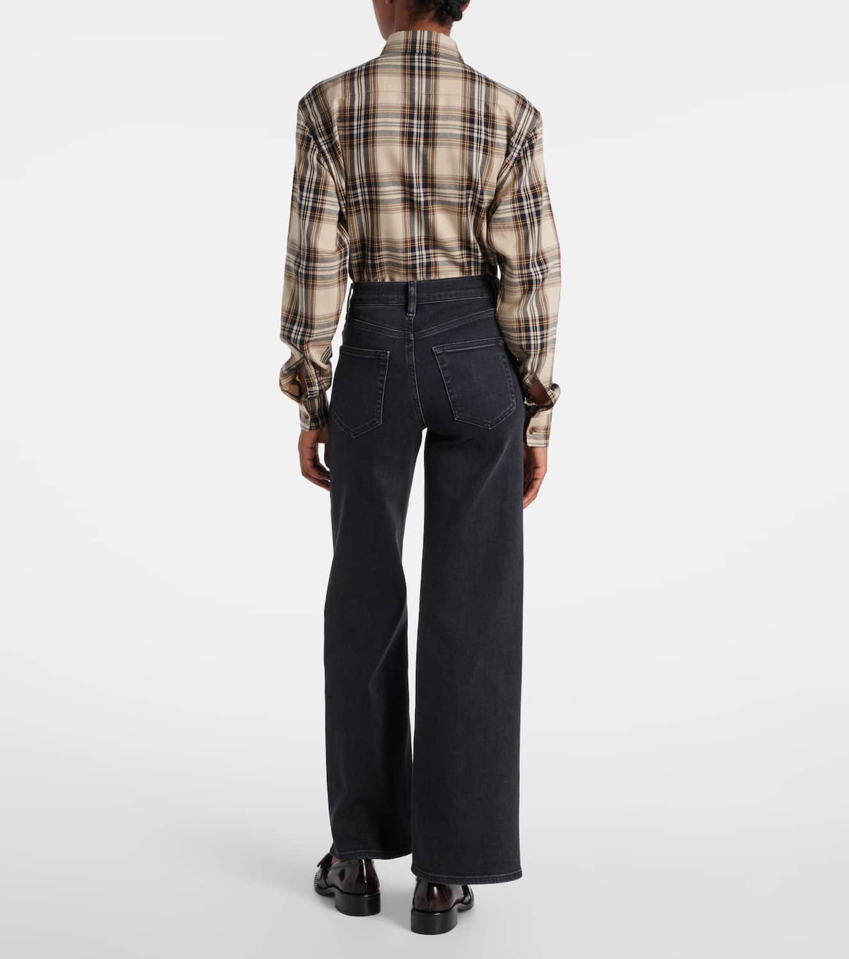 Frame Le Slim Palazzo wide-leg jeans Frame Denim