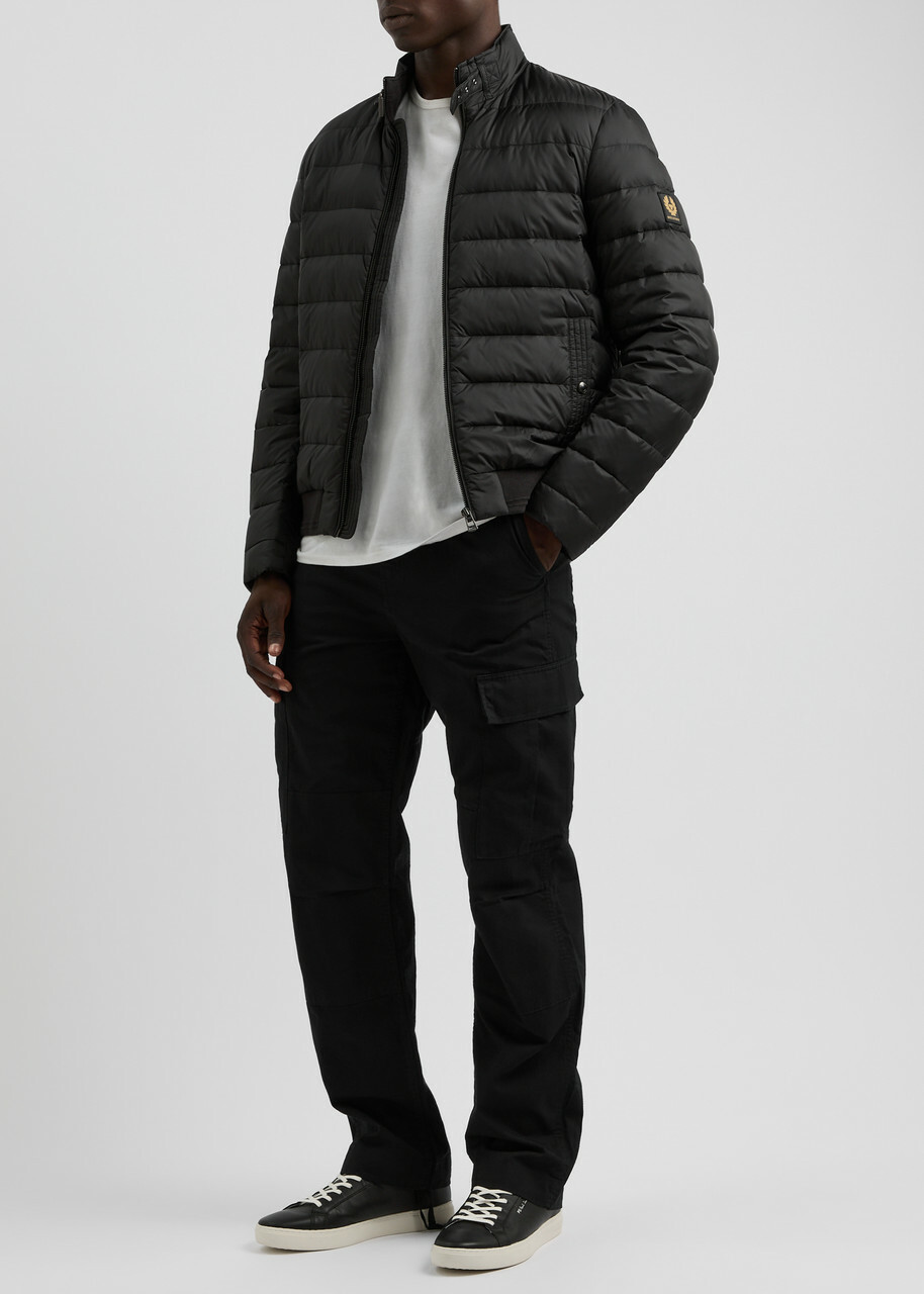 Belstaff Circuit Quilted Nylon Jacket Black Belstaff