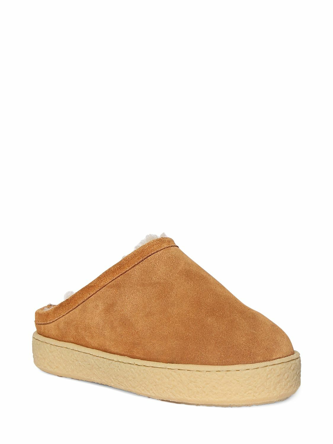 ISABEL MARANT - Fozee Shearling Clogs Isabel Marant