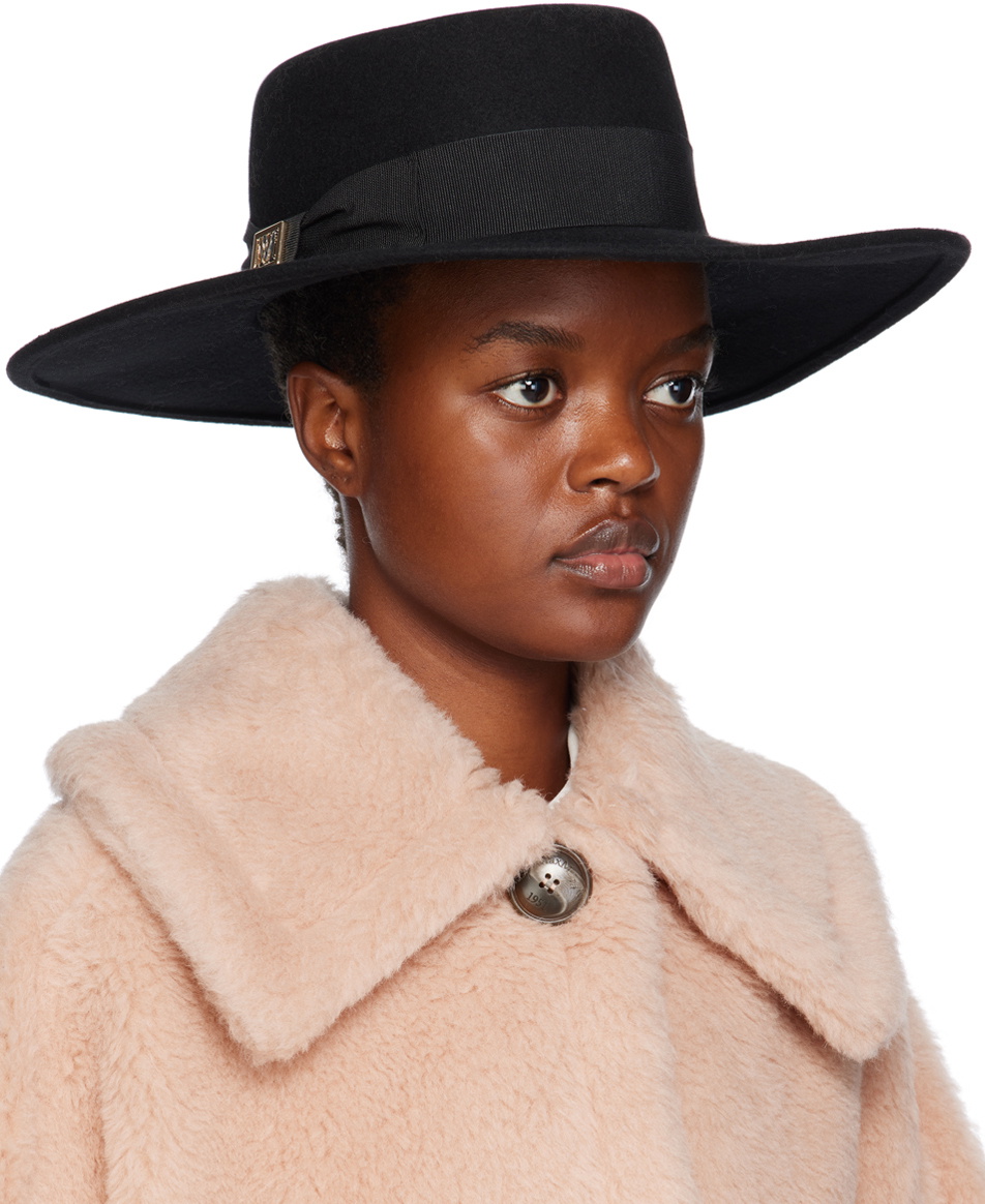 Max Mara Black Eliseo Hat Max Mara