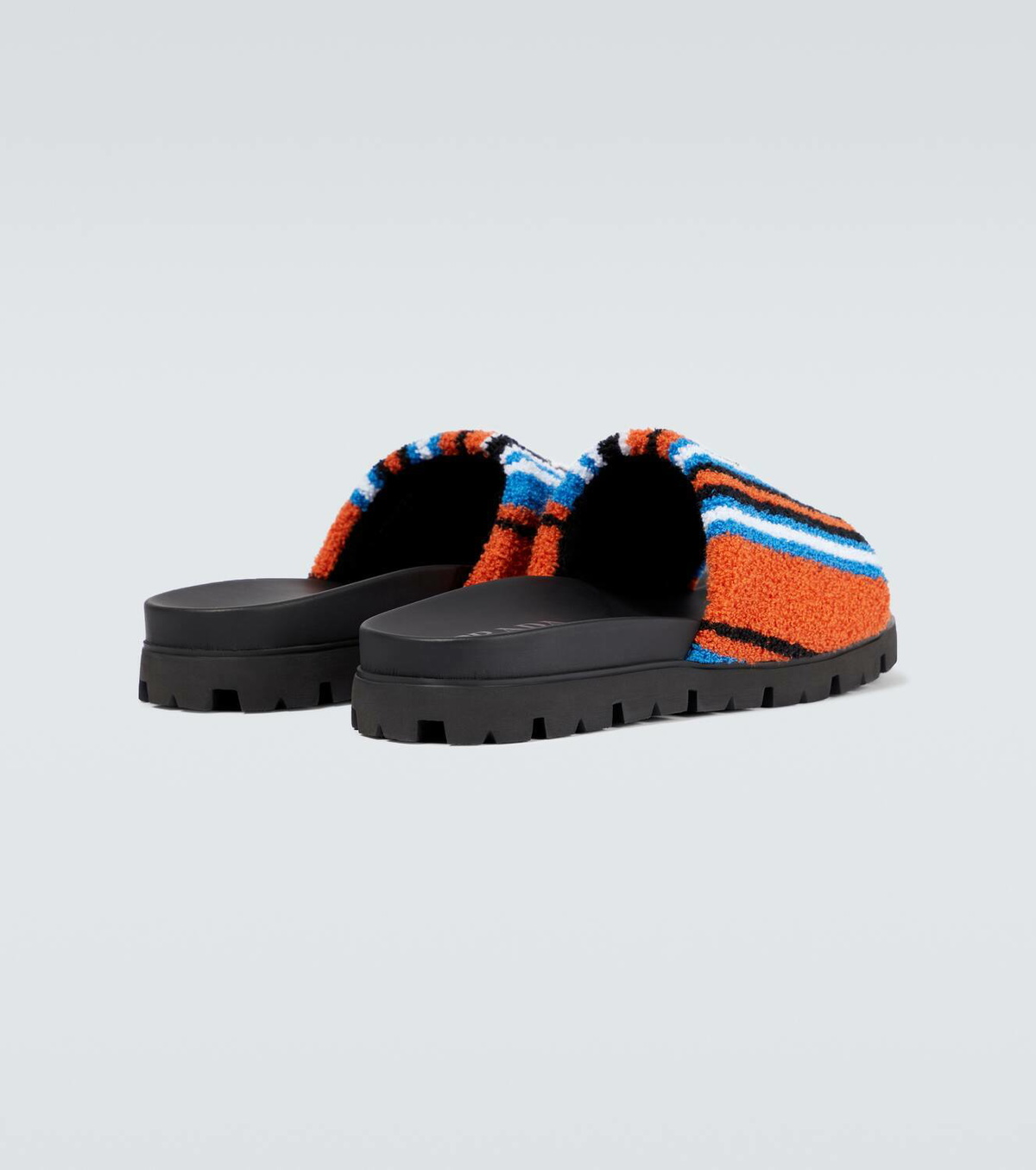 Prada Furry slides Prada