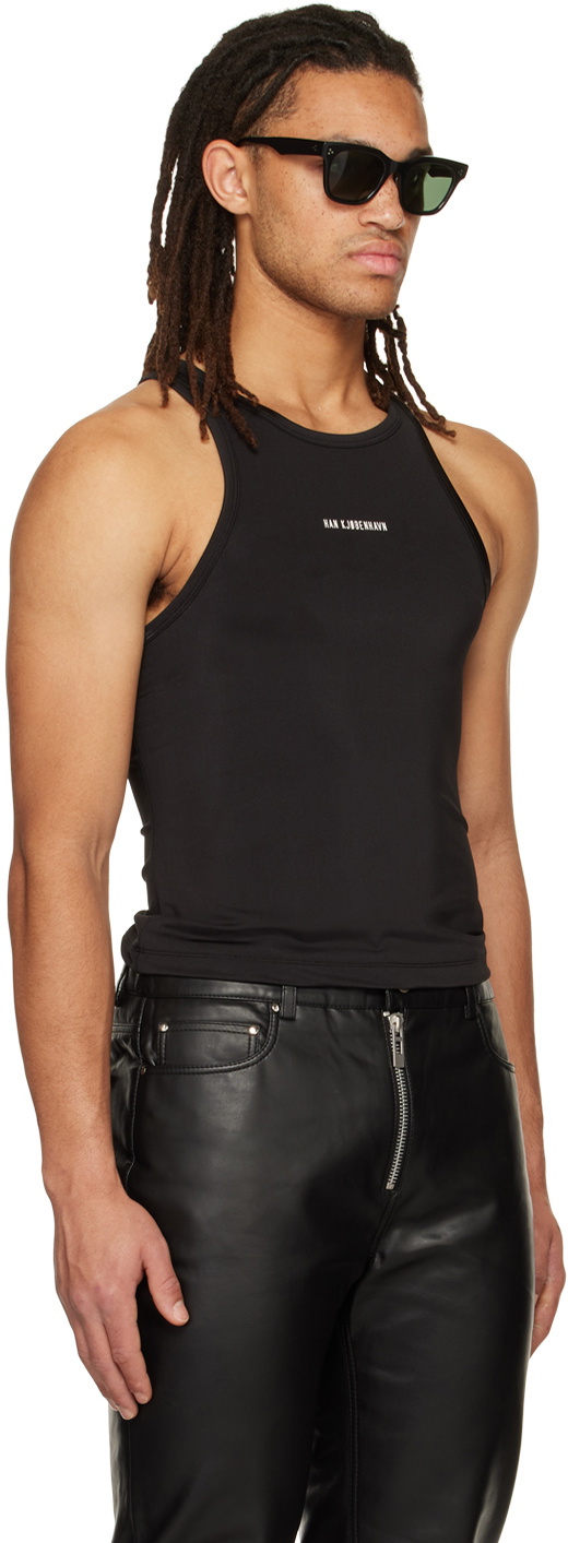 Han Kjobenhavn Black Racer Tank Top Han Kjobenhavn