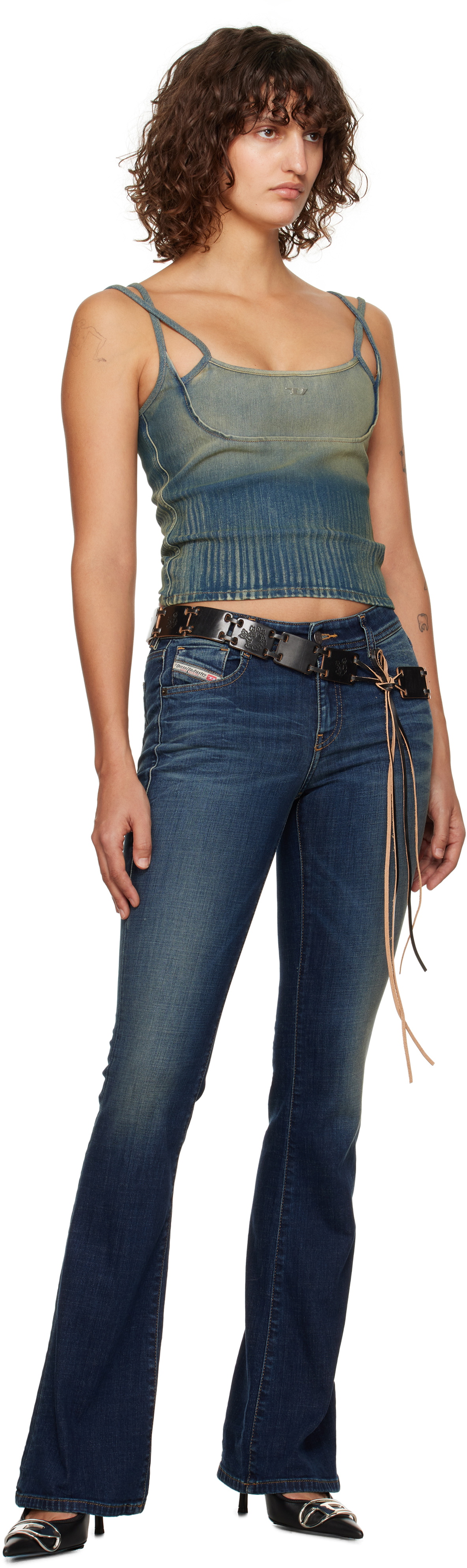 Diesel Blue De-Maddy-S Tank Top Diesel