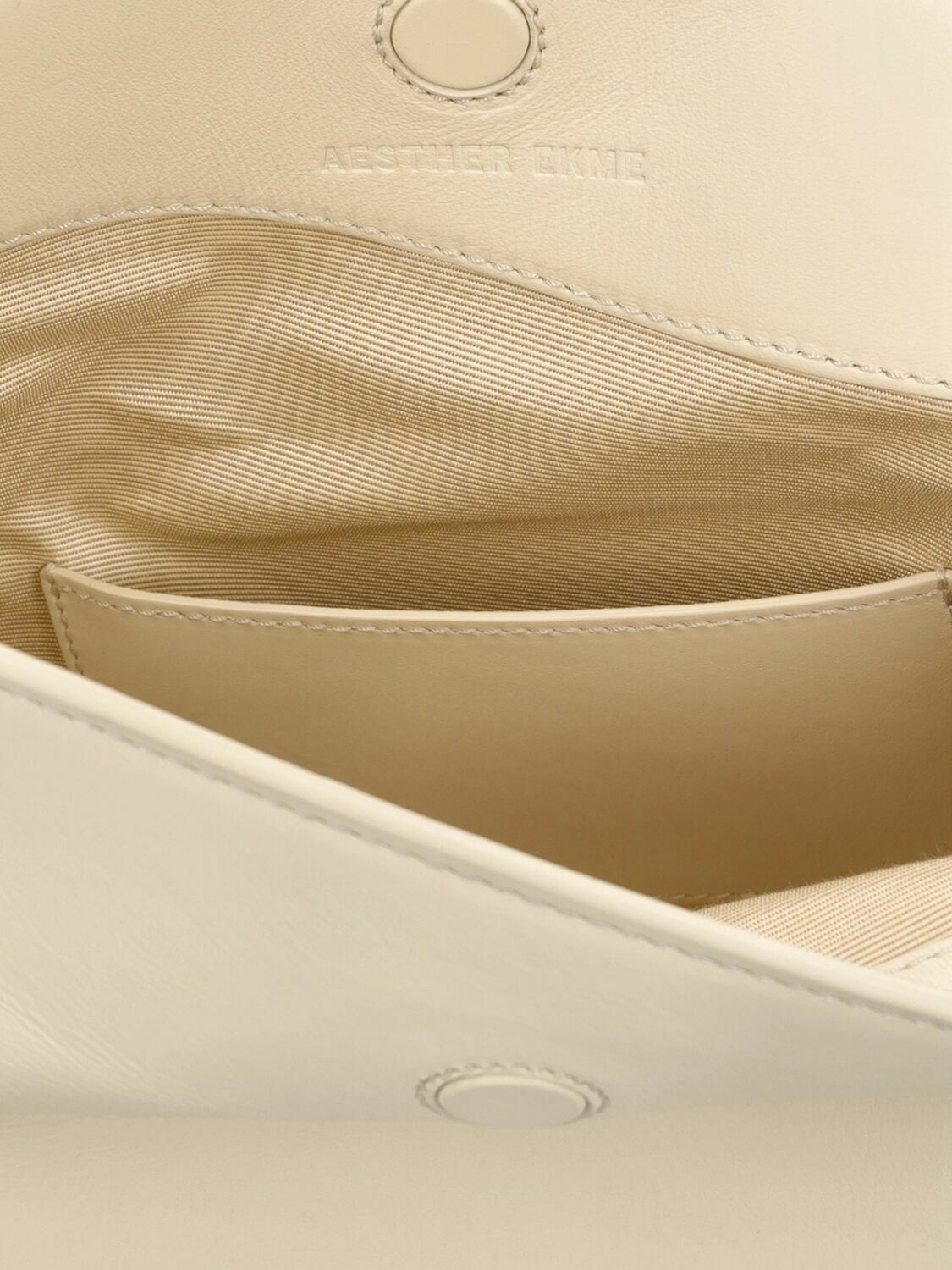 AESTHER EKME - Mini Lune Smooth Leather Shoulder Bag Aesther Ekme