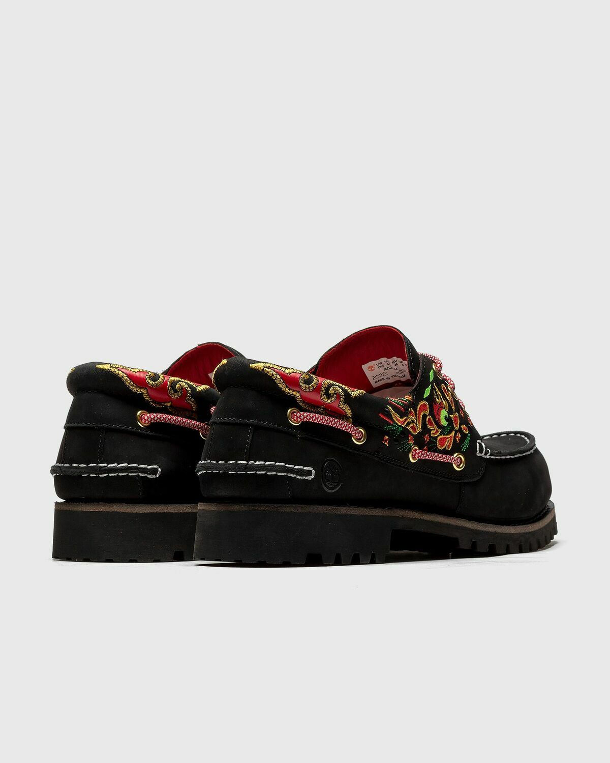 Timberland Timberland X Clot 3 Eye Boat Black Boots Timberland