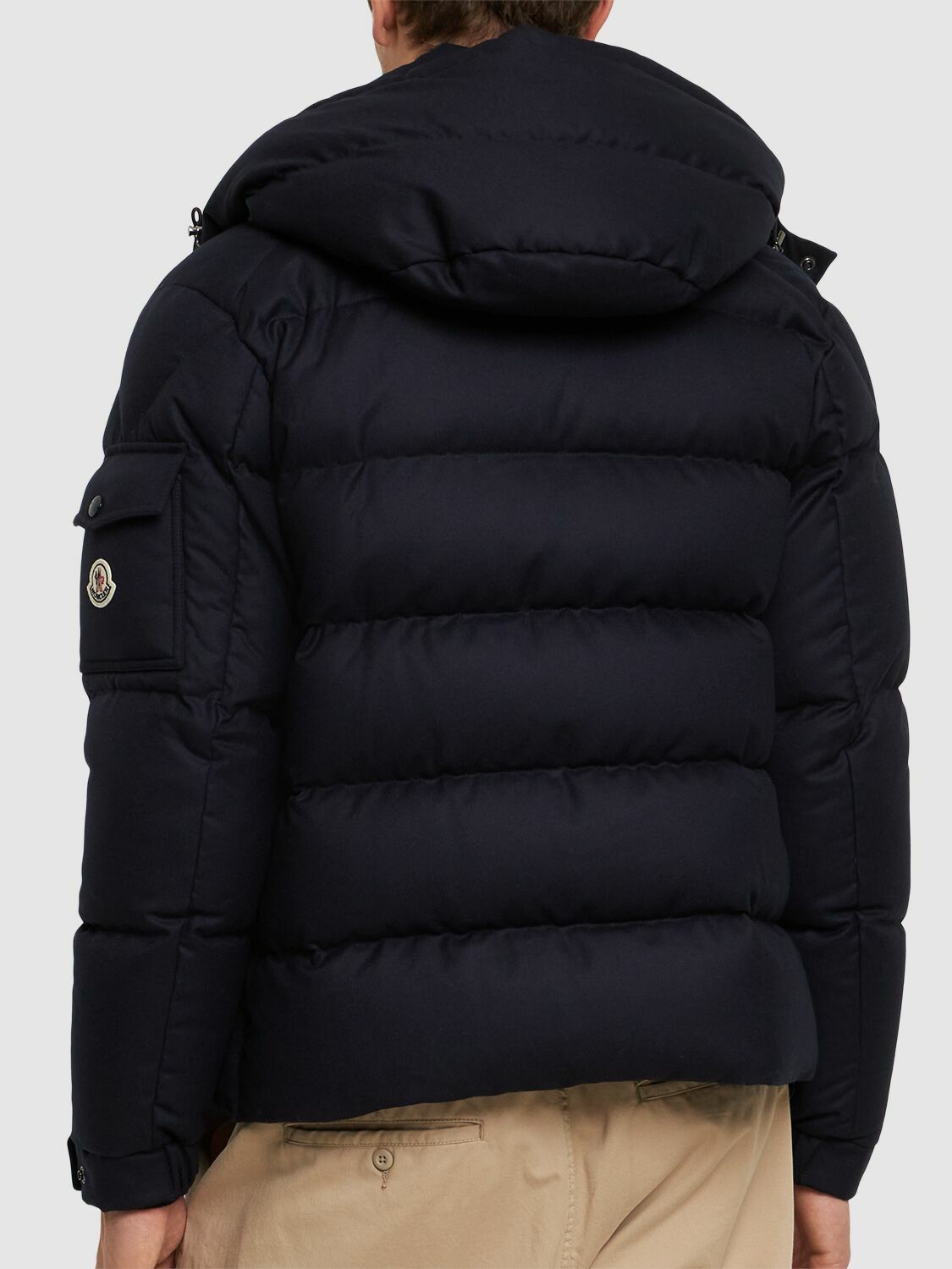 MONCLER Vezere Virgin Wool Down Jacket Moncler