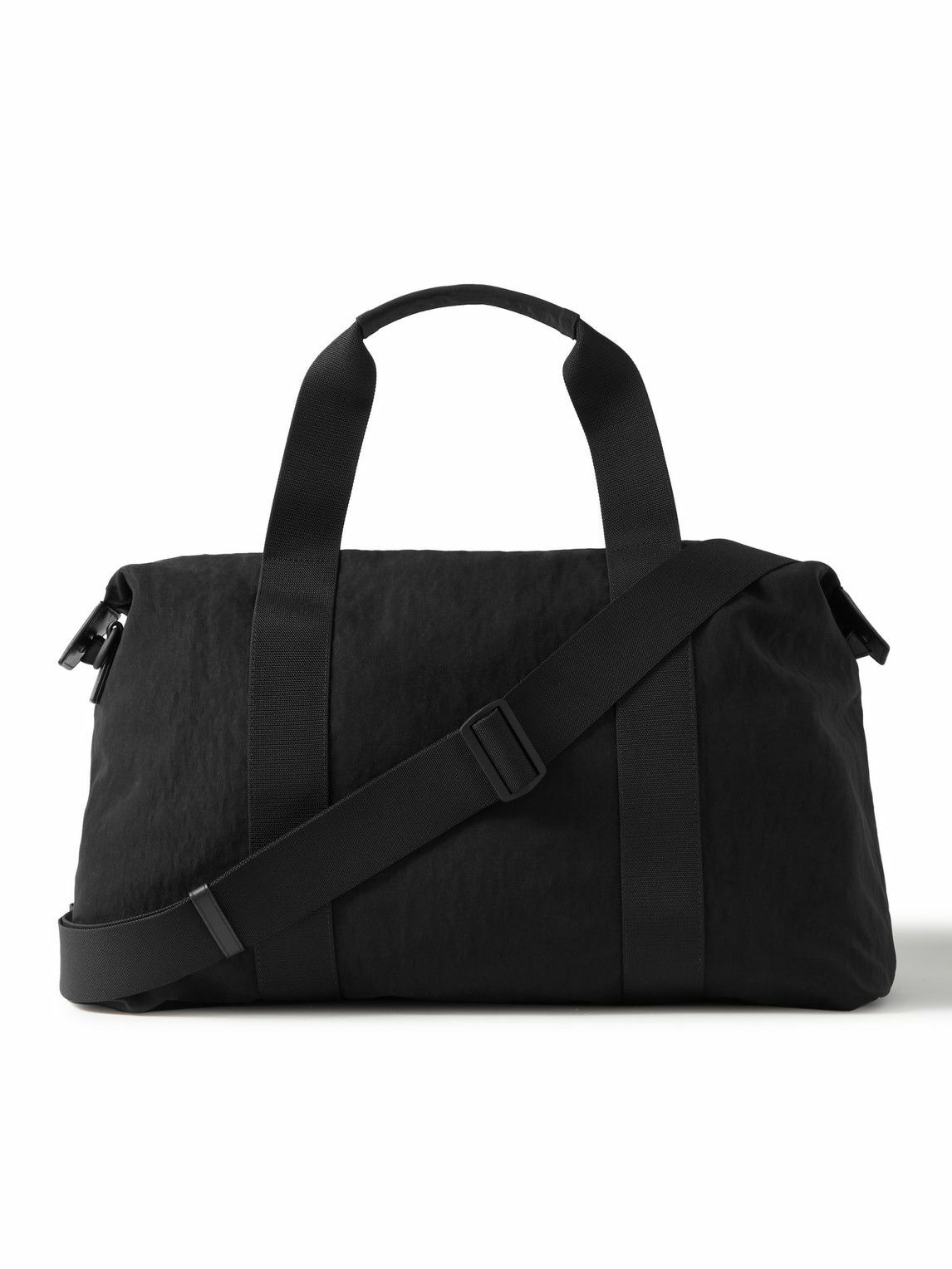 James Perse - Highland Leather-Trimmed Nylon Duffle Bag James Perse