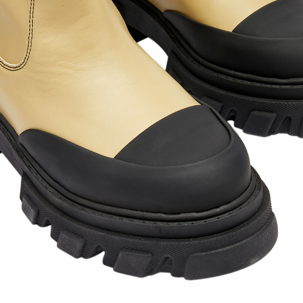 GANNI Women's Cleated High Tubular Boot in Sand GANNI