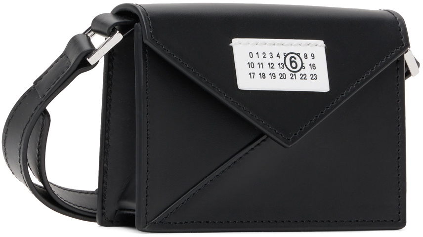 MM6 Maison Margiela Black Stitch Shoulder Bag MM6 Maison Margiela