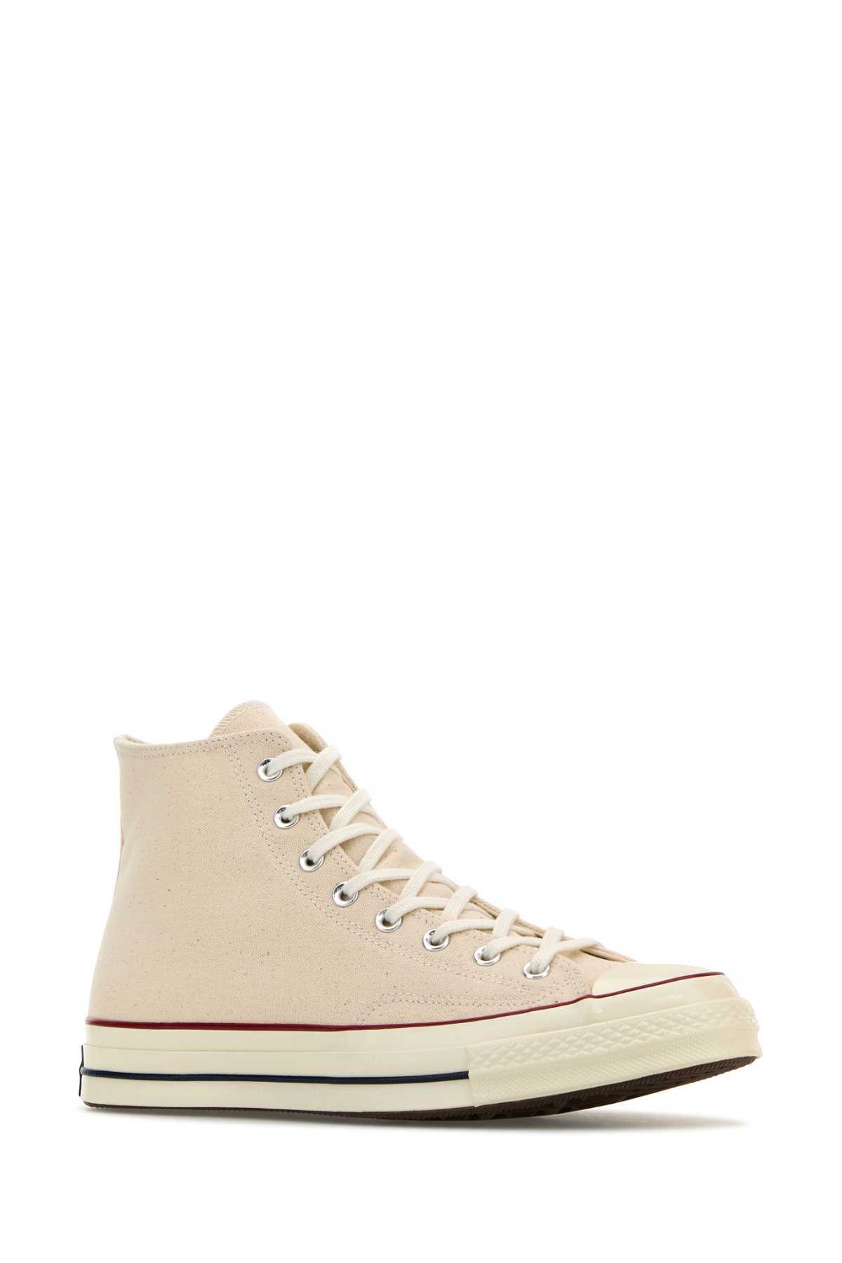 Converse Sand Canvas Chuck Taylor Hi Sneakers Converse