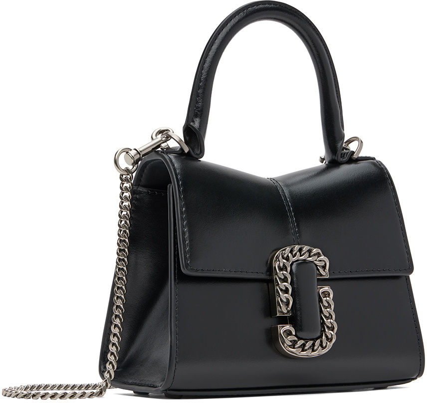 Marc Jacobs Black 'The St. Marc Mini Top Handle' Bag Marc Jacobs