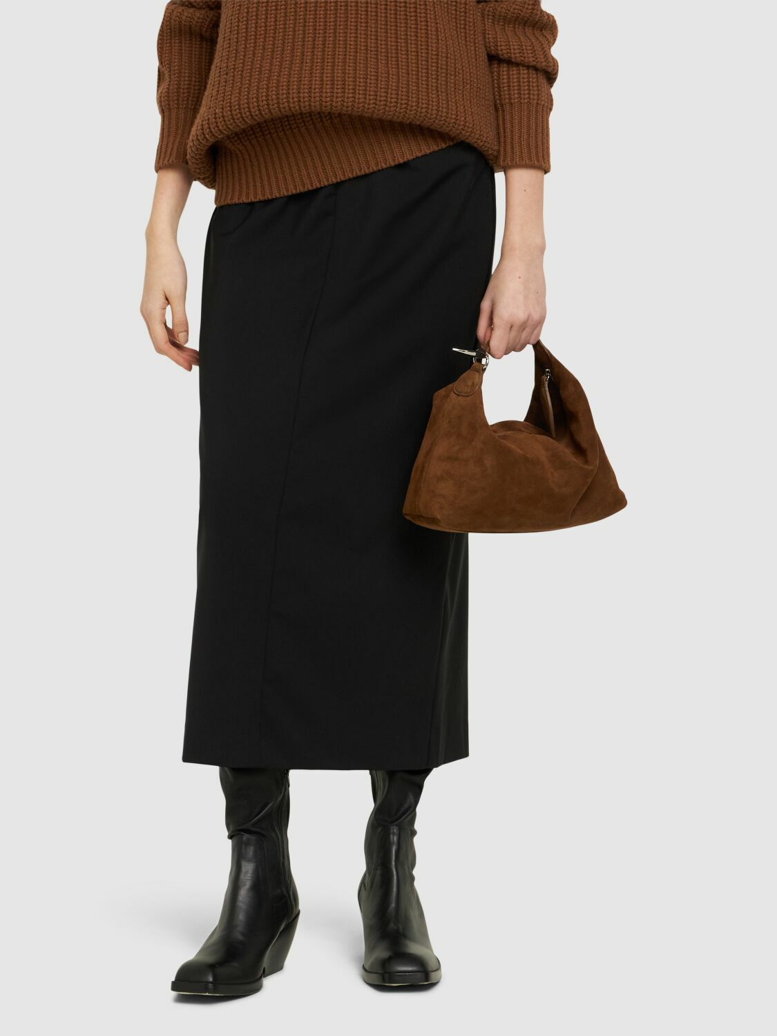 LITTLE LIFFNER - Pillow Suede Pouch Little Liffner