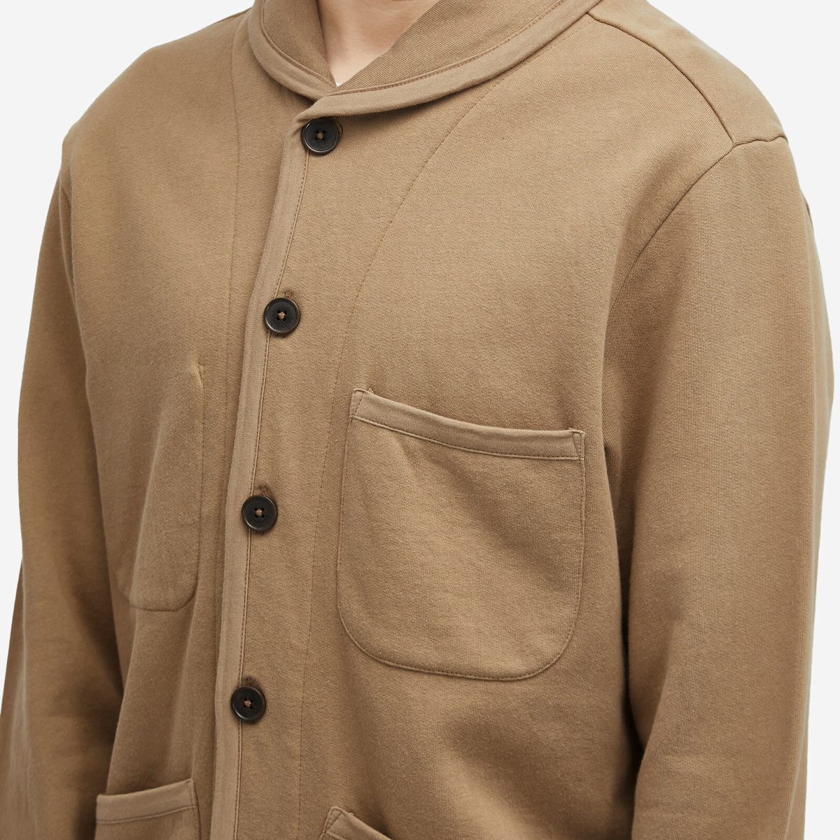 Universal Works Men's Sports Work Jacket in Sand Universal Works