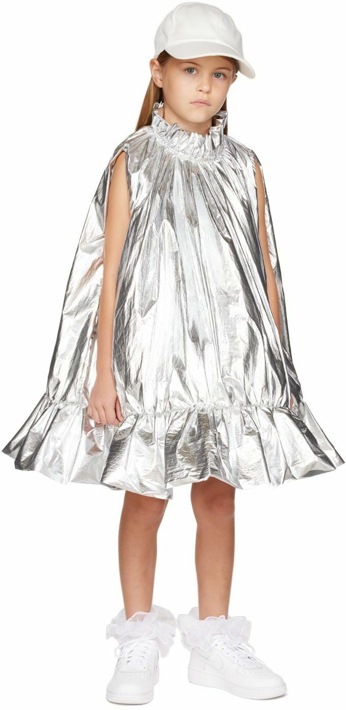 FLAKIKI SSENSE Exclusive Kids Silver FLAKIKI SILVERKIKI Costume