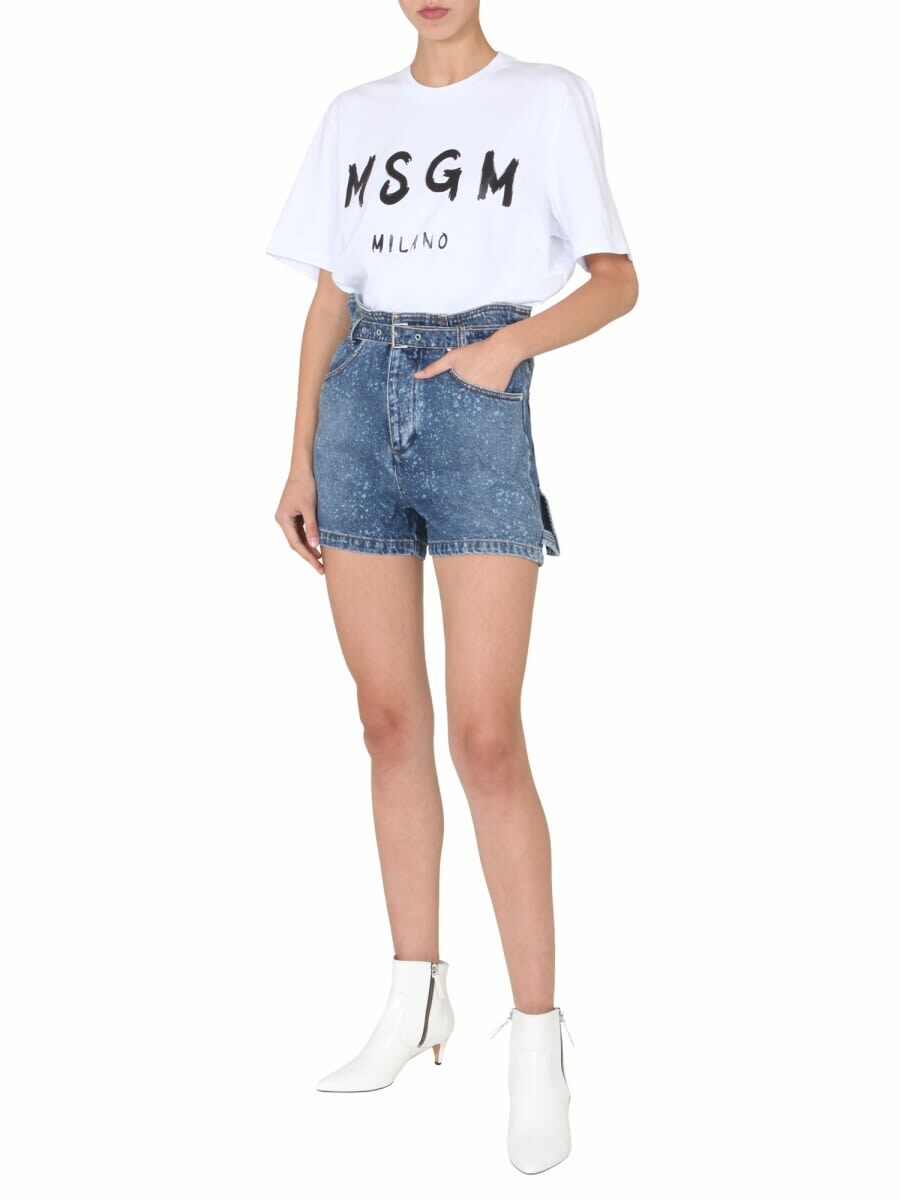 MSGM Denim Shorts MSGM